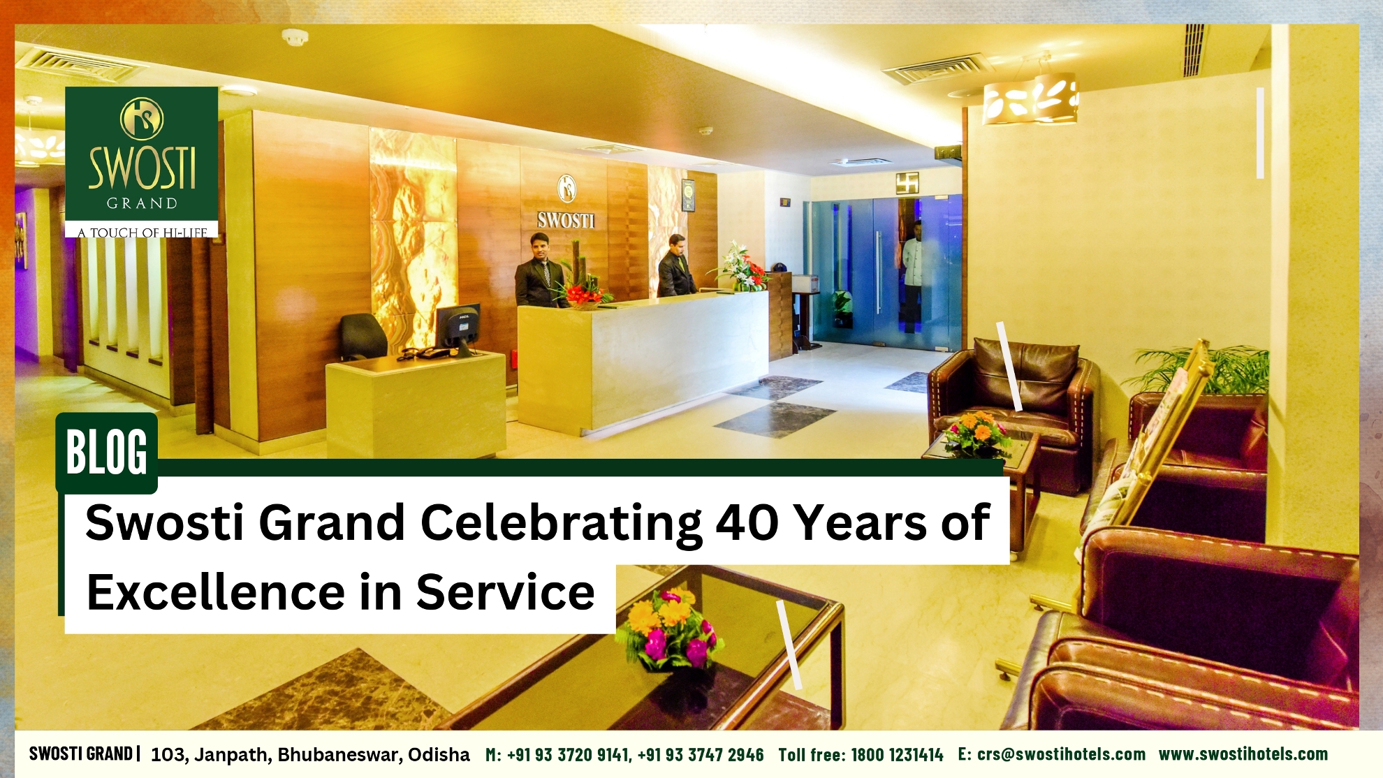 Swosti Grand Celebrating 40 Years of Excellence in Service – Swosti Hotels